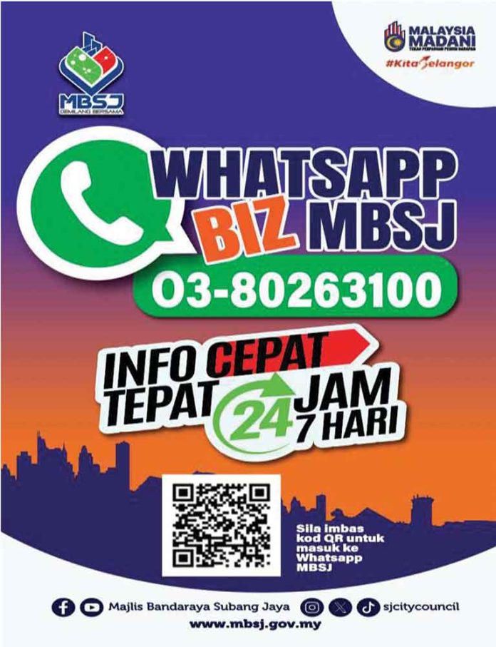 WHATSAPP BIZ MBSJ Launched to Provide Fast and Accurate Info - SJ Echo